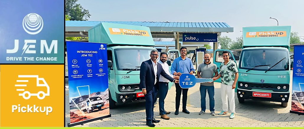 Pickkup Partners with Jupiter Electric Mobility to Deploy 300 JEM TEZ ...