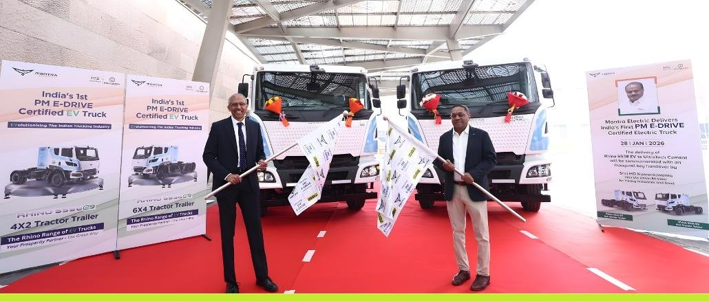 Montra Electric Achieves PM E-DRIVE Certification, Delivers First Rhino ...